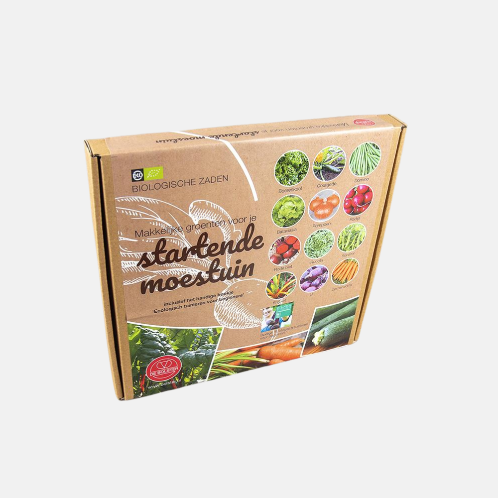 Zadenpakket 'Startende moestuin' BIO – Plukkers.com