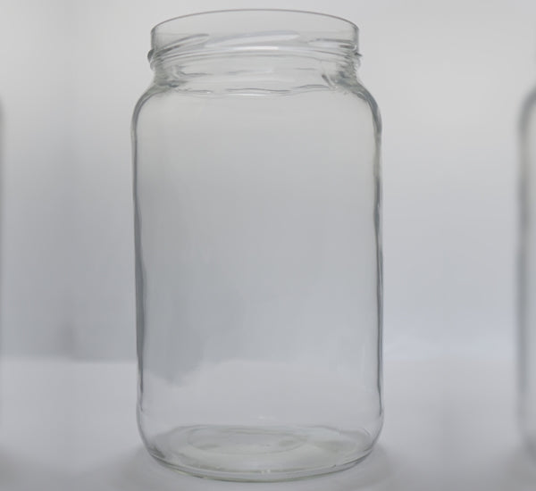 Jar glass 2 liter (choose quantity) – PLUKKERS