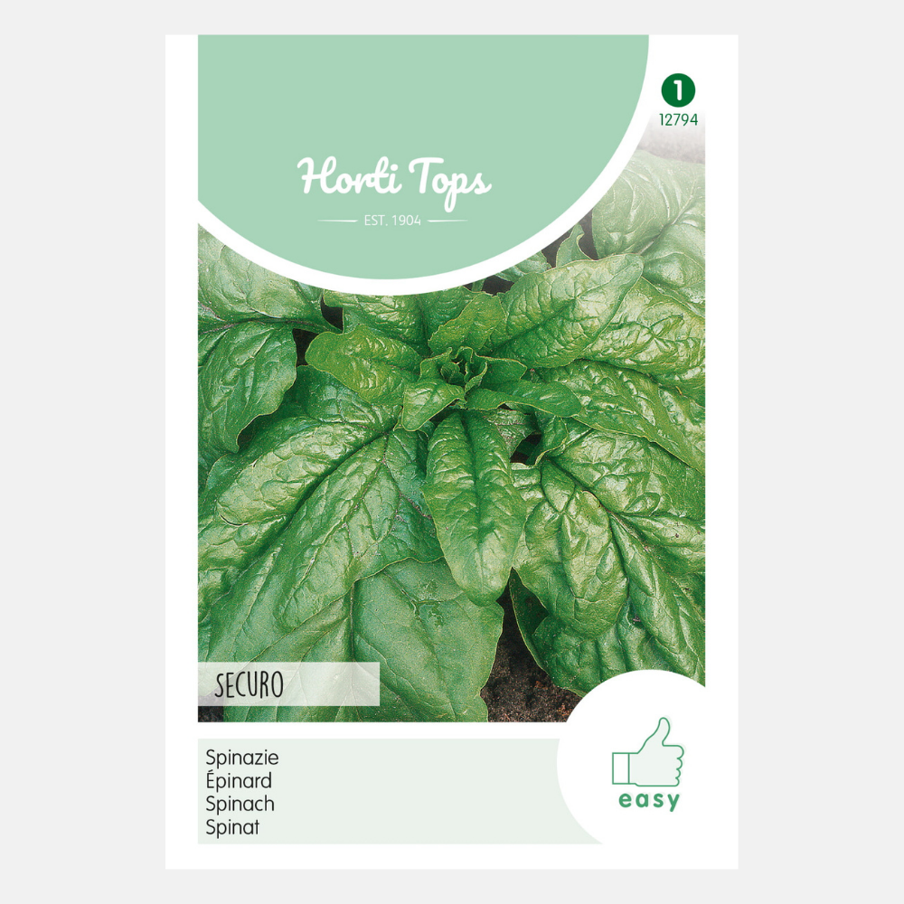 Spinach 'Securo' - Wolf resistant A+B – PLUKKERS