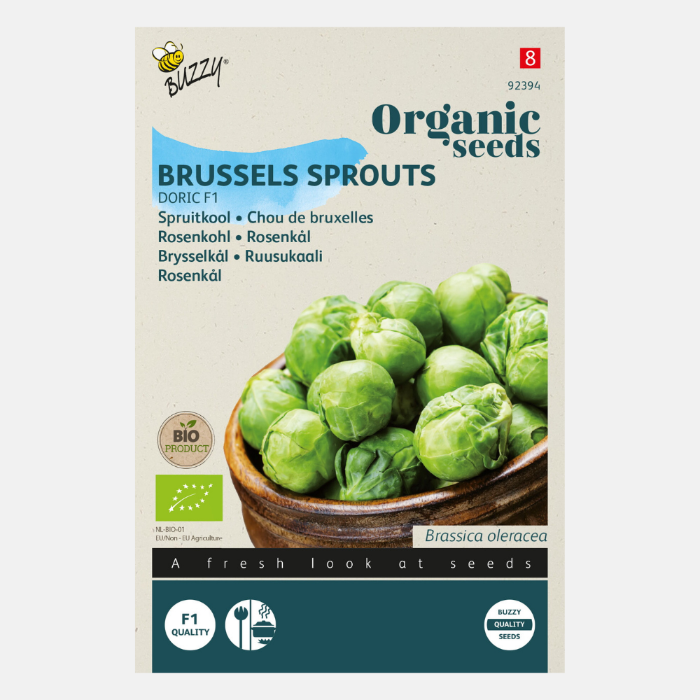Brussels sprouts 'Doric' F1 BIO – PLUKKERS