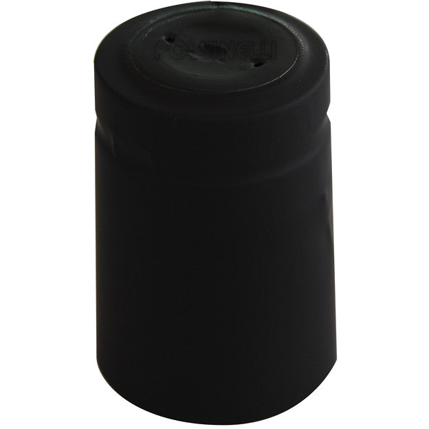 PVC krimp capsule thermocapsule zwart ⌀30 (100 stuks) – PLUKKERS