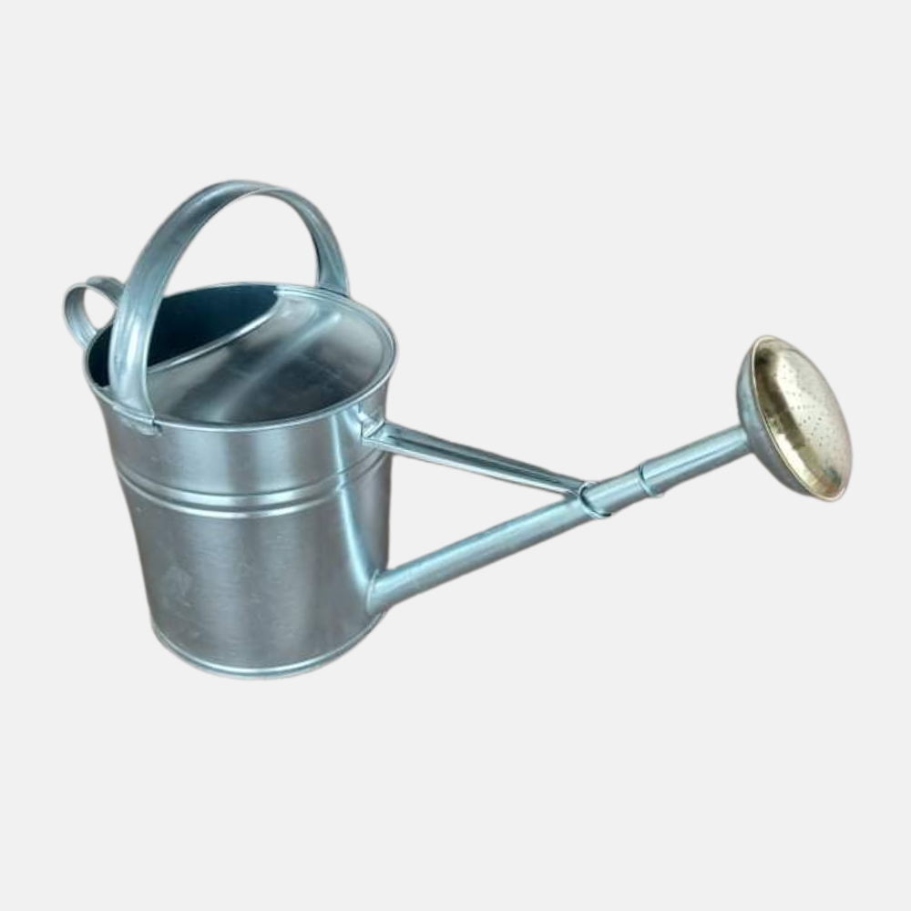 Round watering can galvanized 10 liters – PLUKKERS