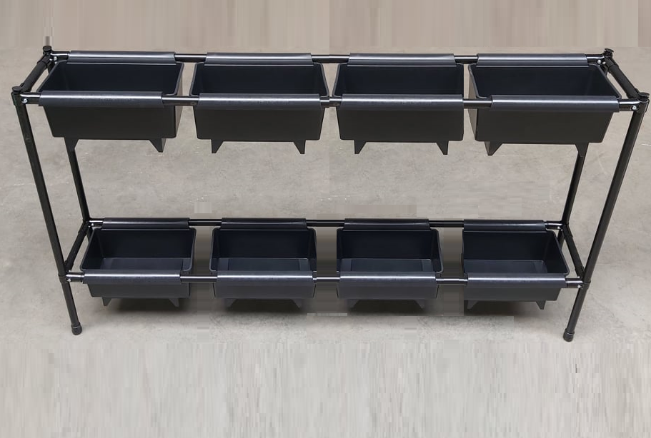 Rek voor 8 BATO aardbeien bakken (zonder bakken) – Plukkers.com