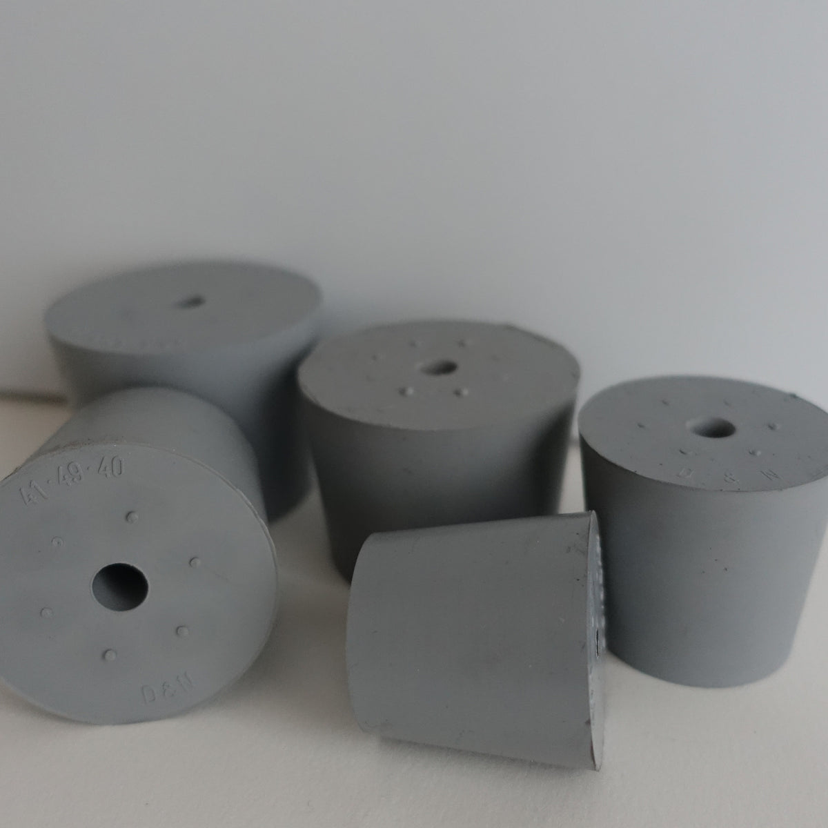 Rubber stop met gat 9mm 14/18 H20 – Plukkers.com